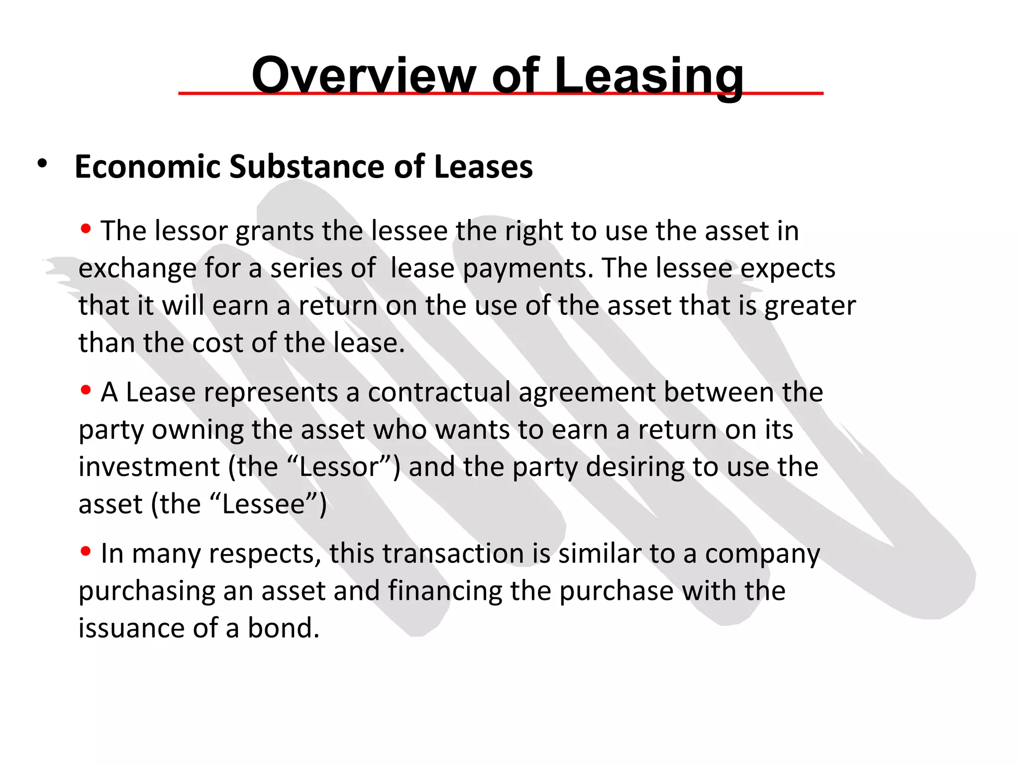 Lease accounting | PPT