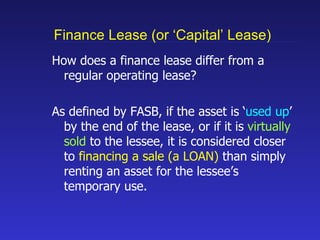 Lease Accounting Basics | PPT