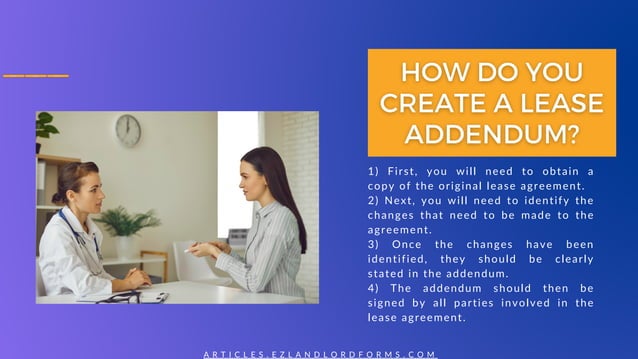 What Is A Lease Addendum? | PPT