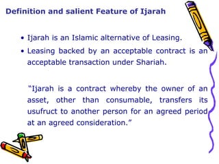 Lease and ijarah | PPS
