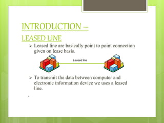 Leased line | PPTX