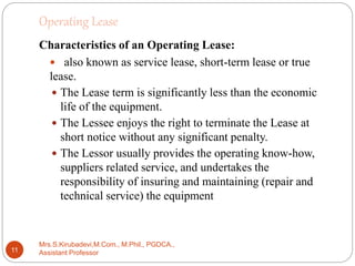 Lease financing | PPSX