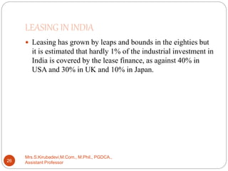 Lease financing | PPSX