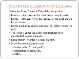 Leaseing 1 | PPT