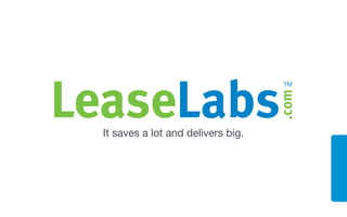 LeaseLabs Overview | PPT