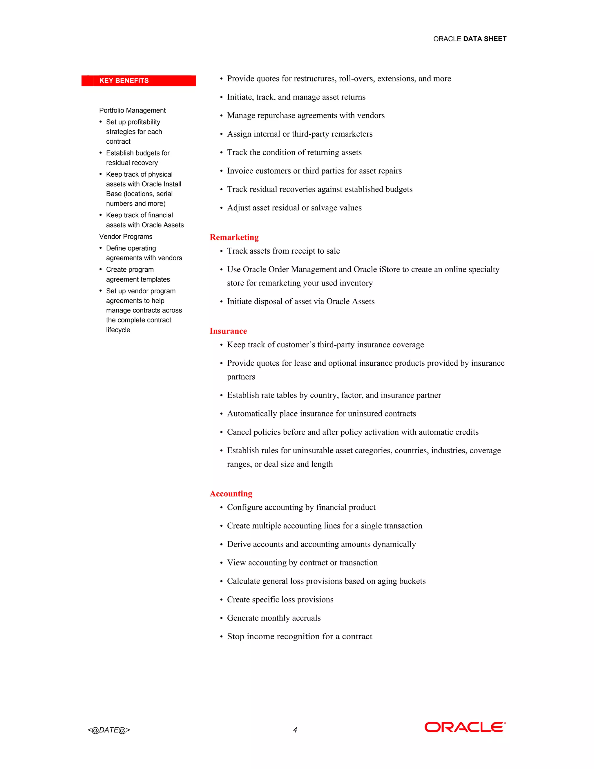 Leasemanagement Datasheet | PDF