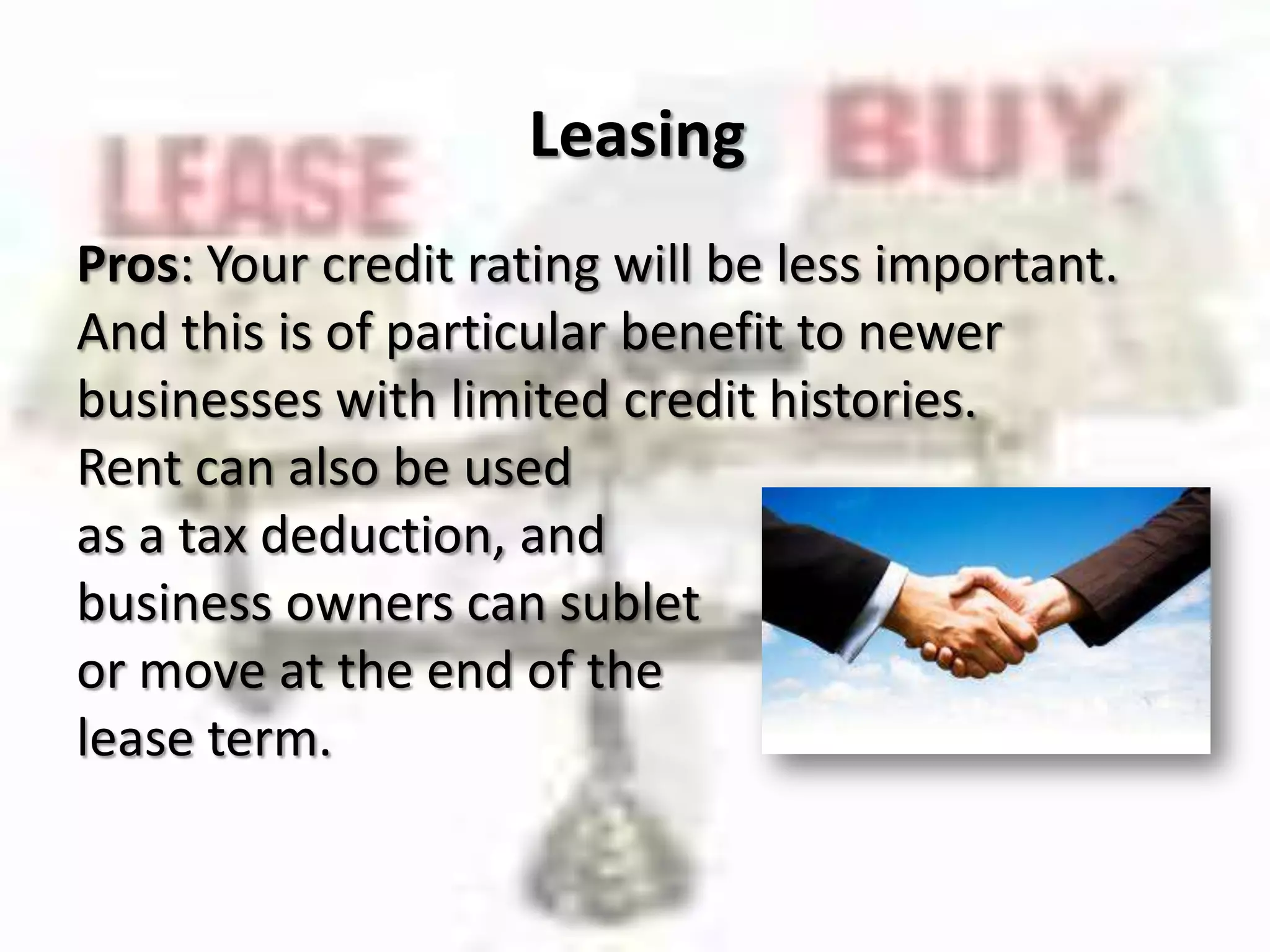 Lease or buy(finished) | PPTX