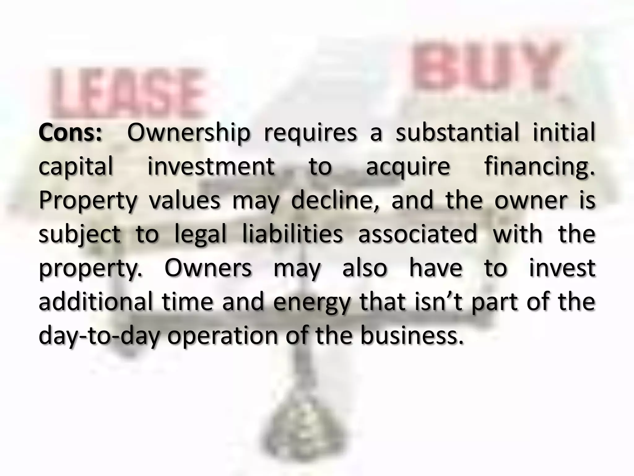 Lease or buy(finished) | PPTX