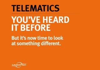 LeasePlan Telematics | PDF