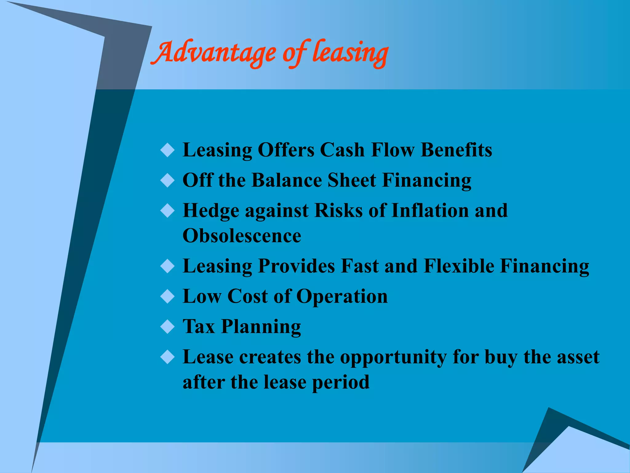 Lease presentation | PPT