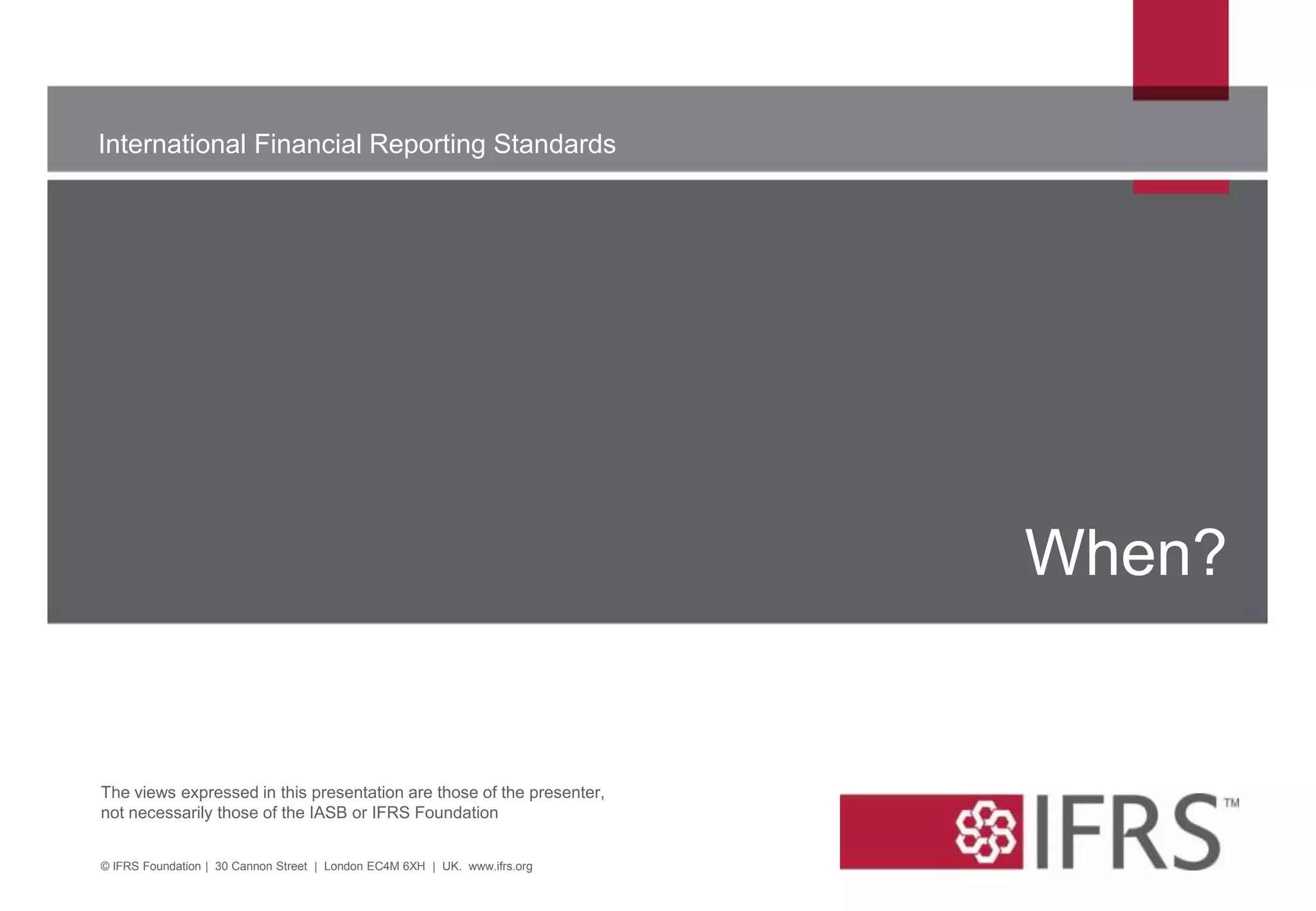 IFRS 16 Leases Presentation | PPTX