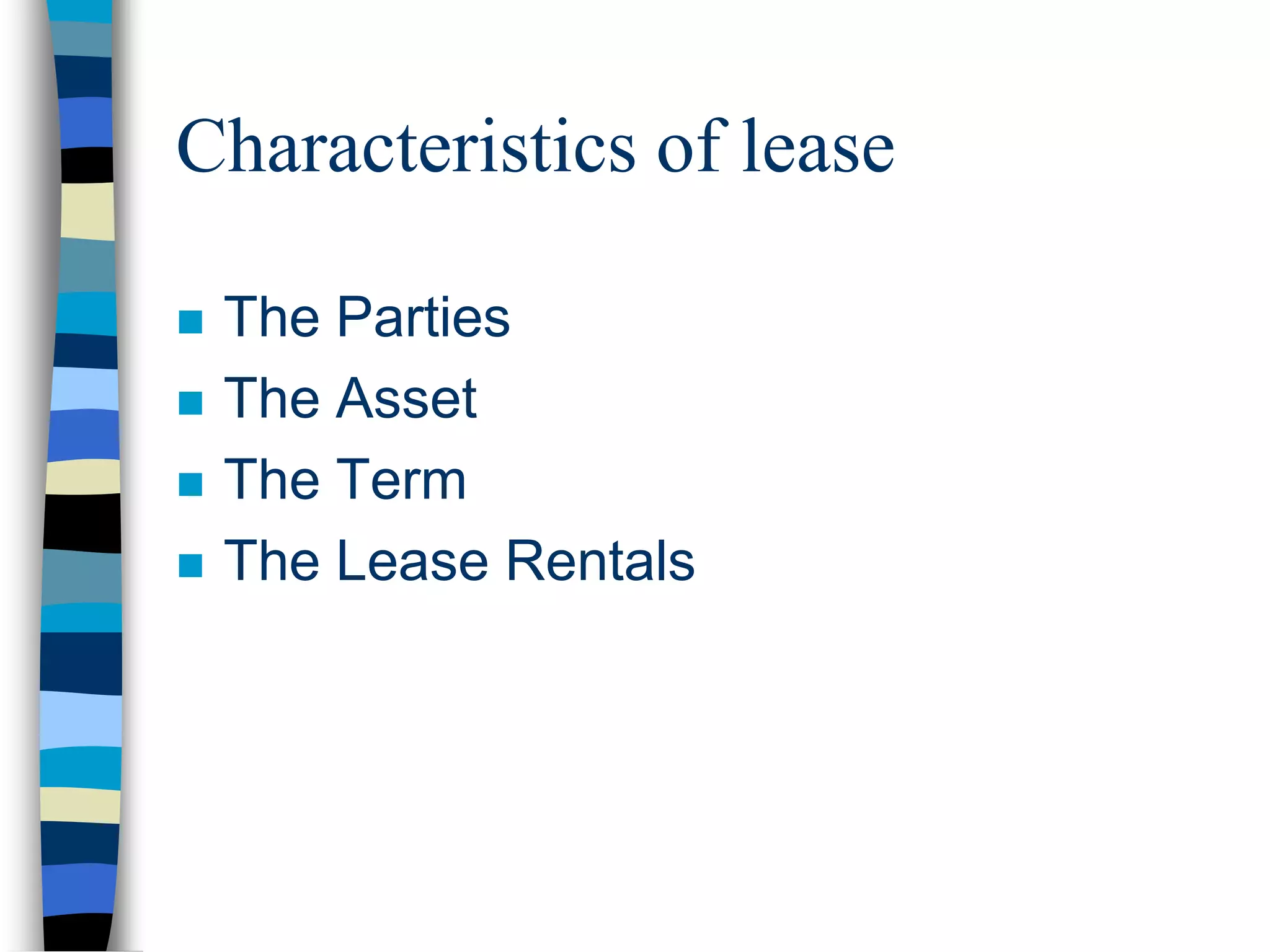 Leasing | PPTX