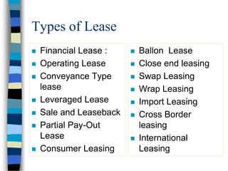 Leasing | PPTX