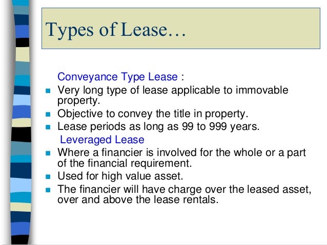 Types of conveyance - teryhop
