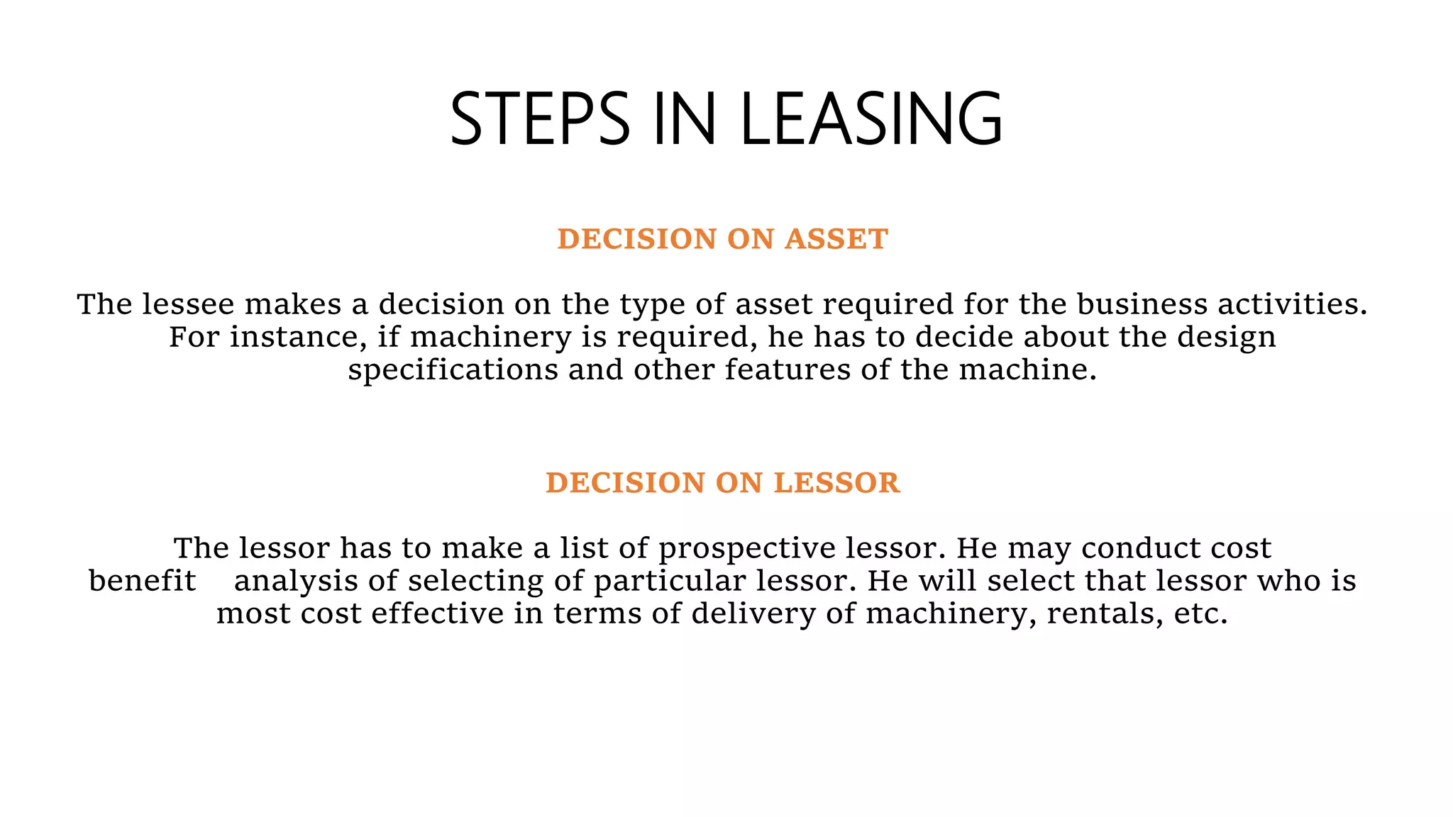 Leasing | PPTX