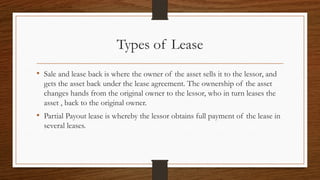 Leasing and their characterisitcs .pptx