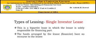 Leasing and Hire Purchase | PPTX