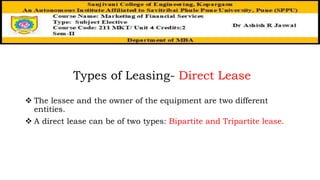 Leasing and Hire Purchase | PPTX