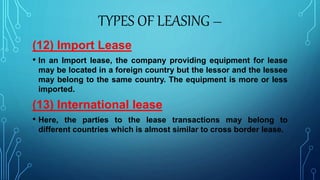 Leasing & Hire purchase | PPTX
