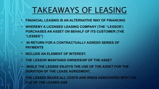 Leasing & Hire purchase | PPTX
