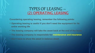 Leasing & Hire purchase | PPTX