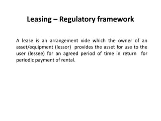 Leasing – regulatory framework | PPTX | Real Estate Renting and Leasing ...