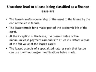 Leasing – regulatory framework | PPTX