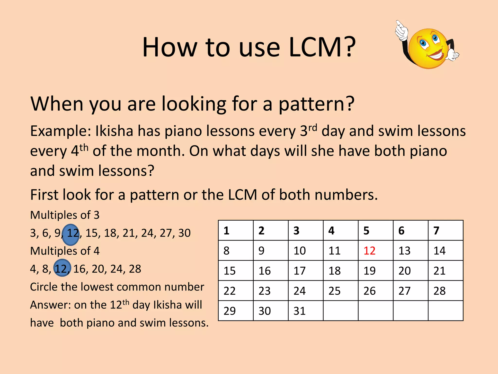Least common multiple | PPTX