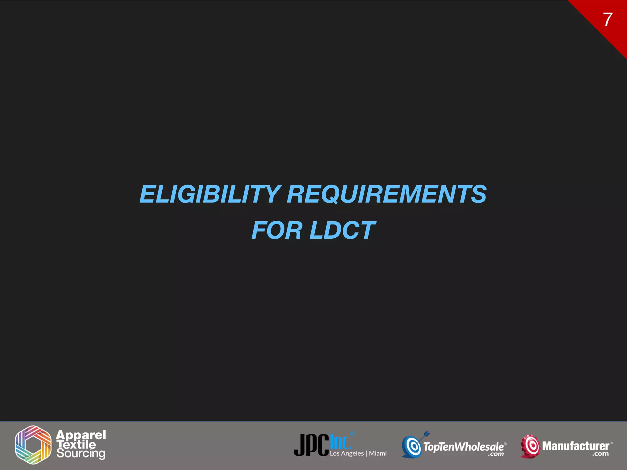 Least Developed Countries Update (LDC) & the Import/Export process. | PPT