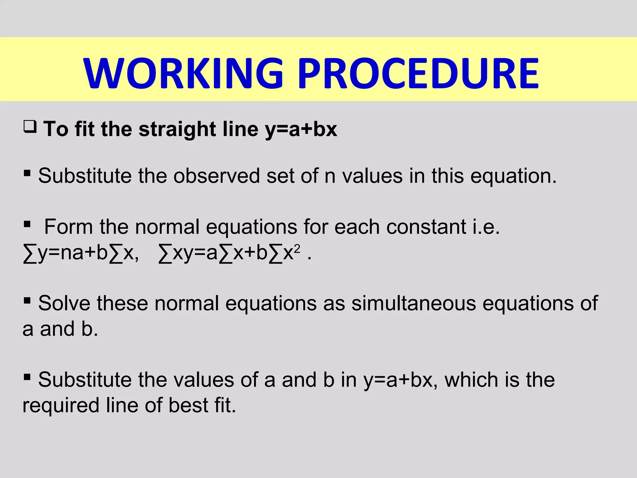 Least square method | PPT