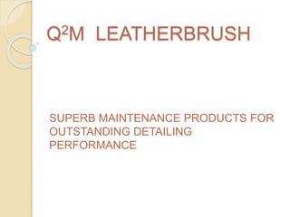 Leather brush | PPTX
