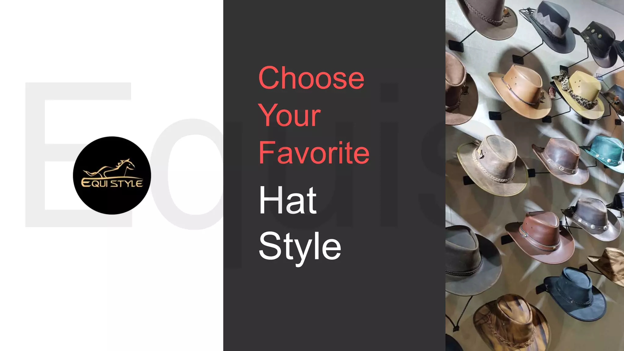 Leather Cowboy Hats - Crushable, Western & Outback Style Catalogue Equi ...