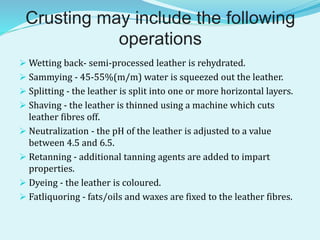 Leather industry by ankit nayan(17112012) | PPT