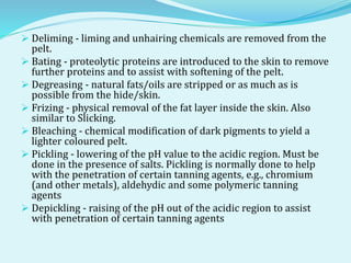 Leather industry by ankit nayan(17112012) | PPT