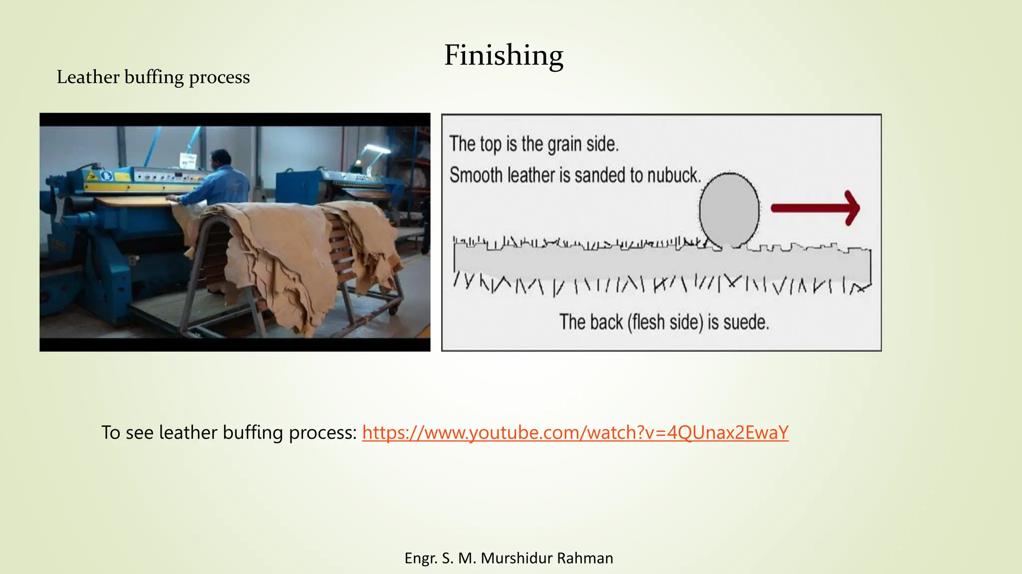 Leather (Hide or Skin) Manufacturing Processes | PPTX