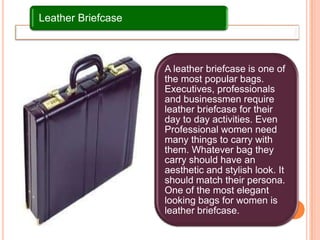Leather ppt | PPTX