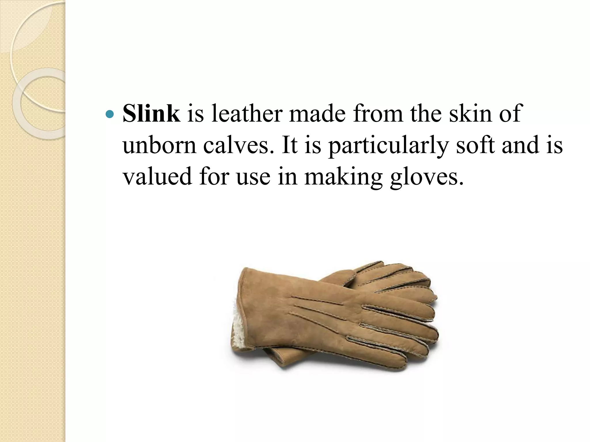 Leather presentation by ARPANA KAMBOJ | PPTX