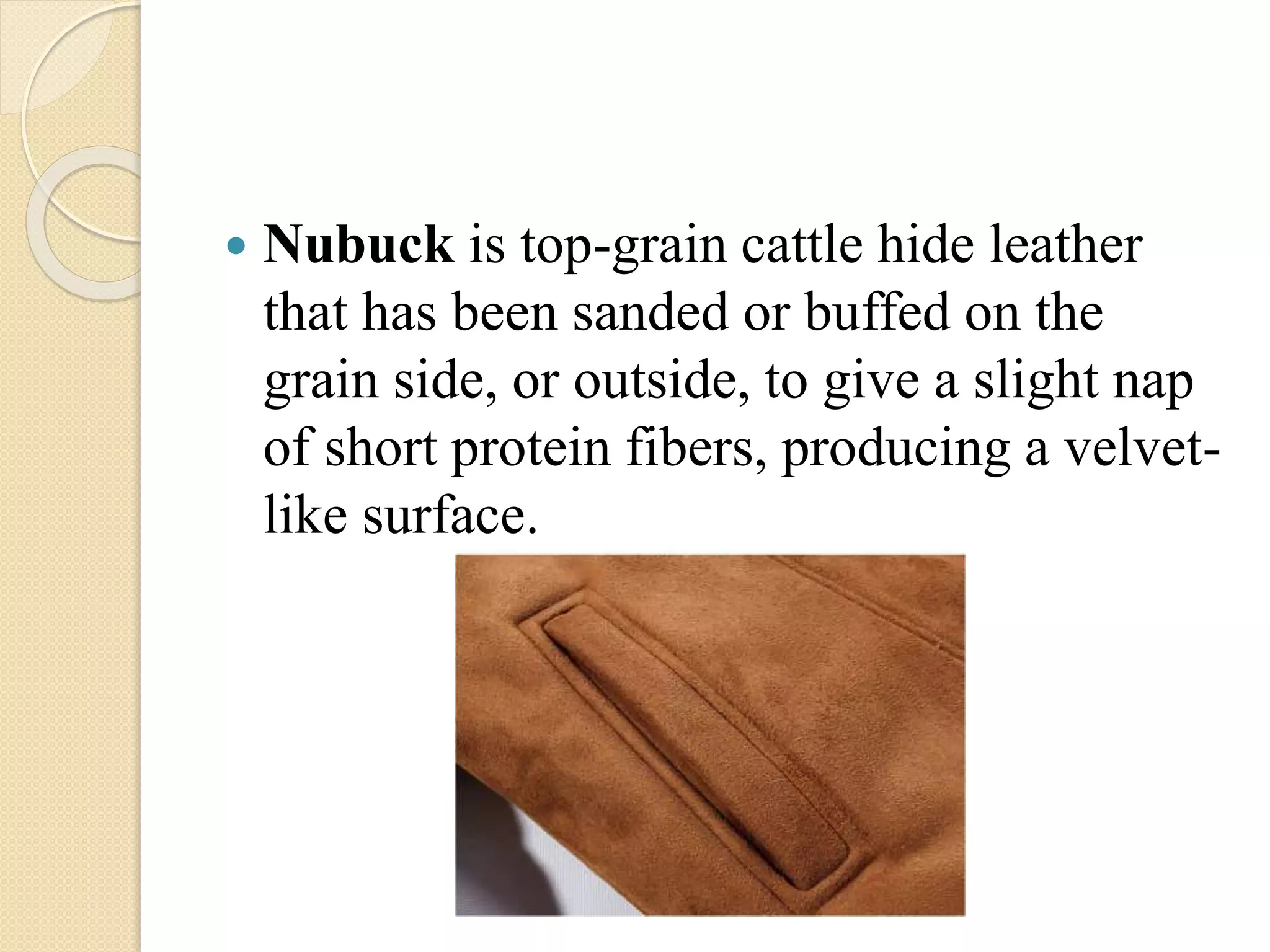 Leather presentation by ARPANA KAMBOJ | PPTX