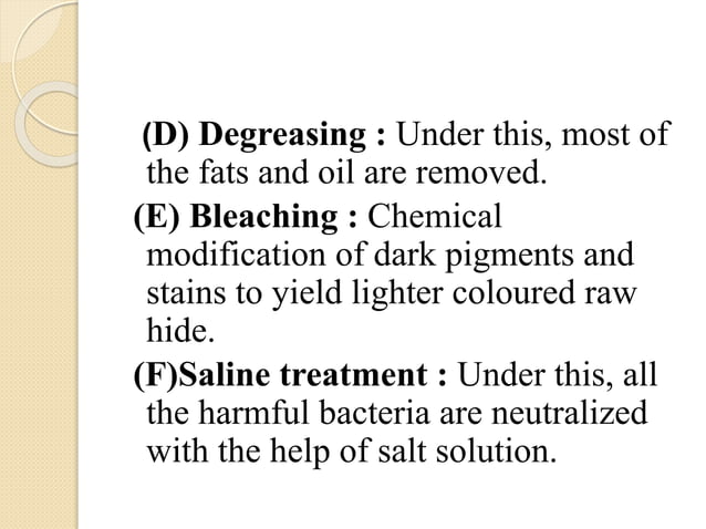 Leather presentation by ARPANA KAMBOJ | PPTX