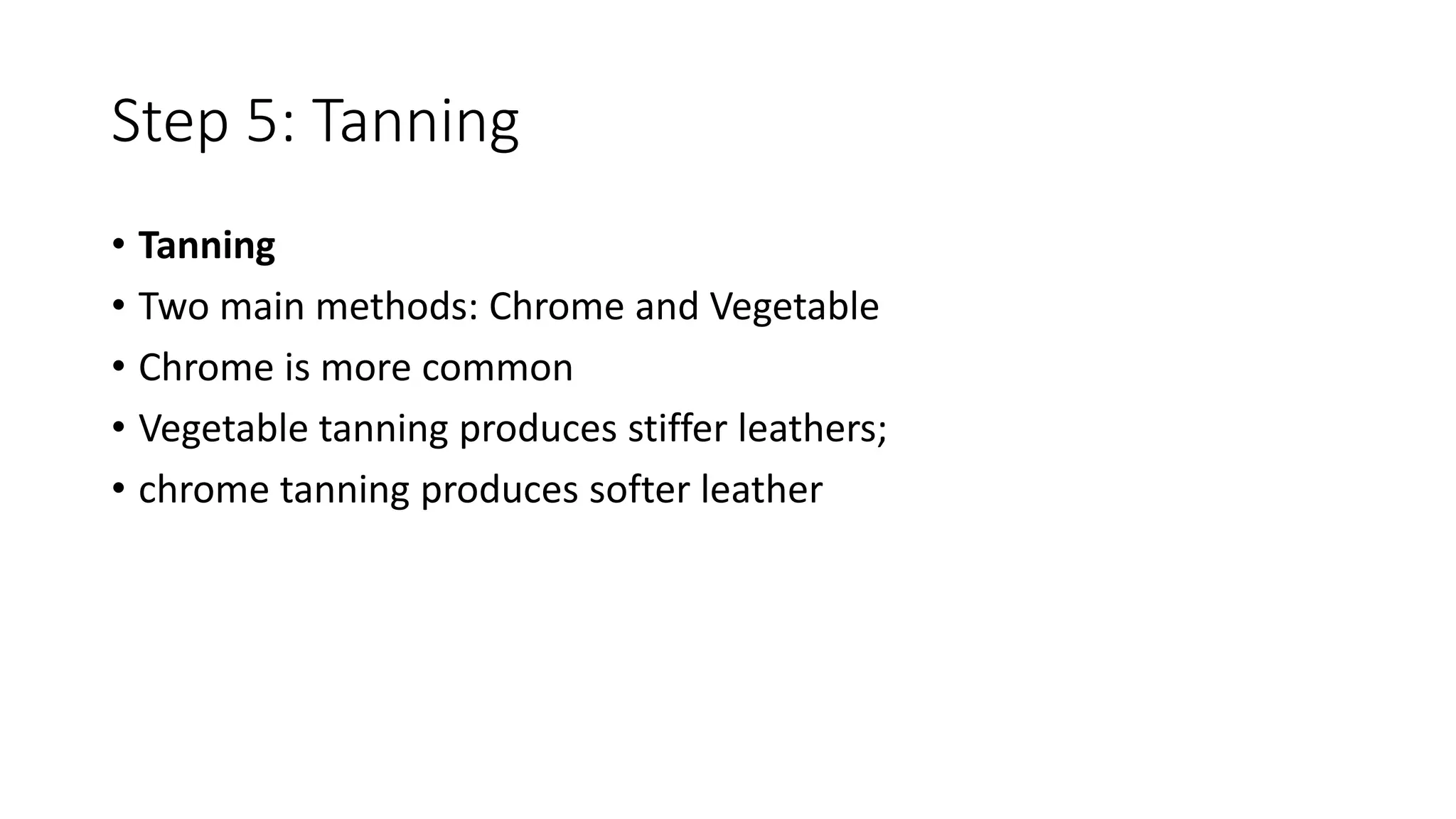 Leather processing | PPTX