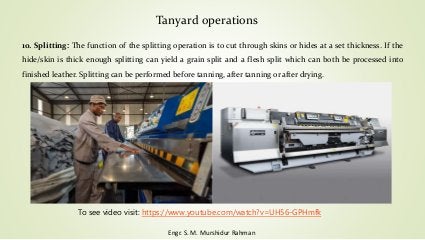 Leather Manufacturing Process | PPTX