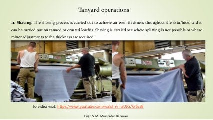 Leather Manufacturing Process | PPTX