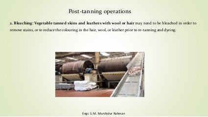 Leather Manufacturing Process | PPTX