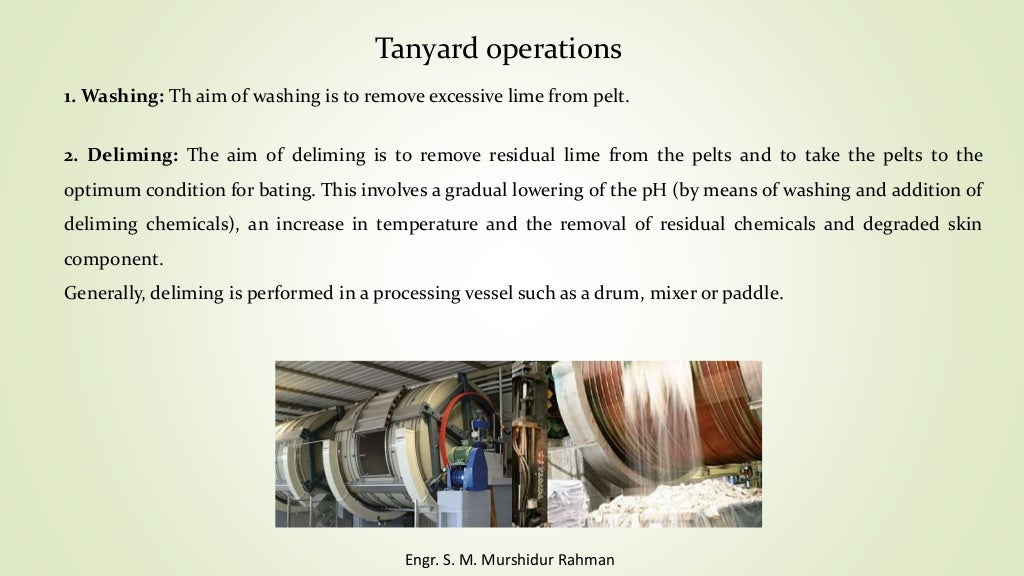Leather Manufacturing Process | PPTX