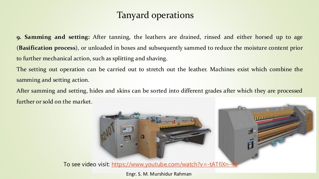 Leather Manufacturing Process | PPTX