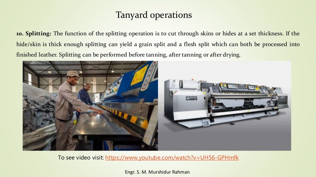 Leather Manufacturing Process | PPTX