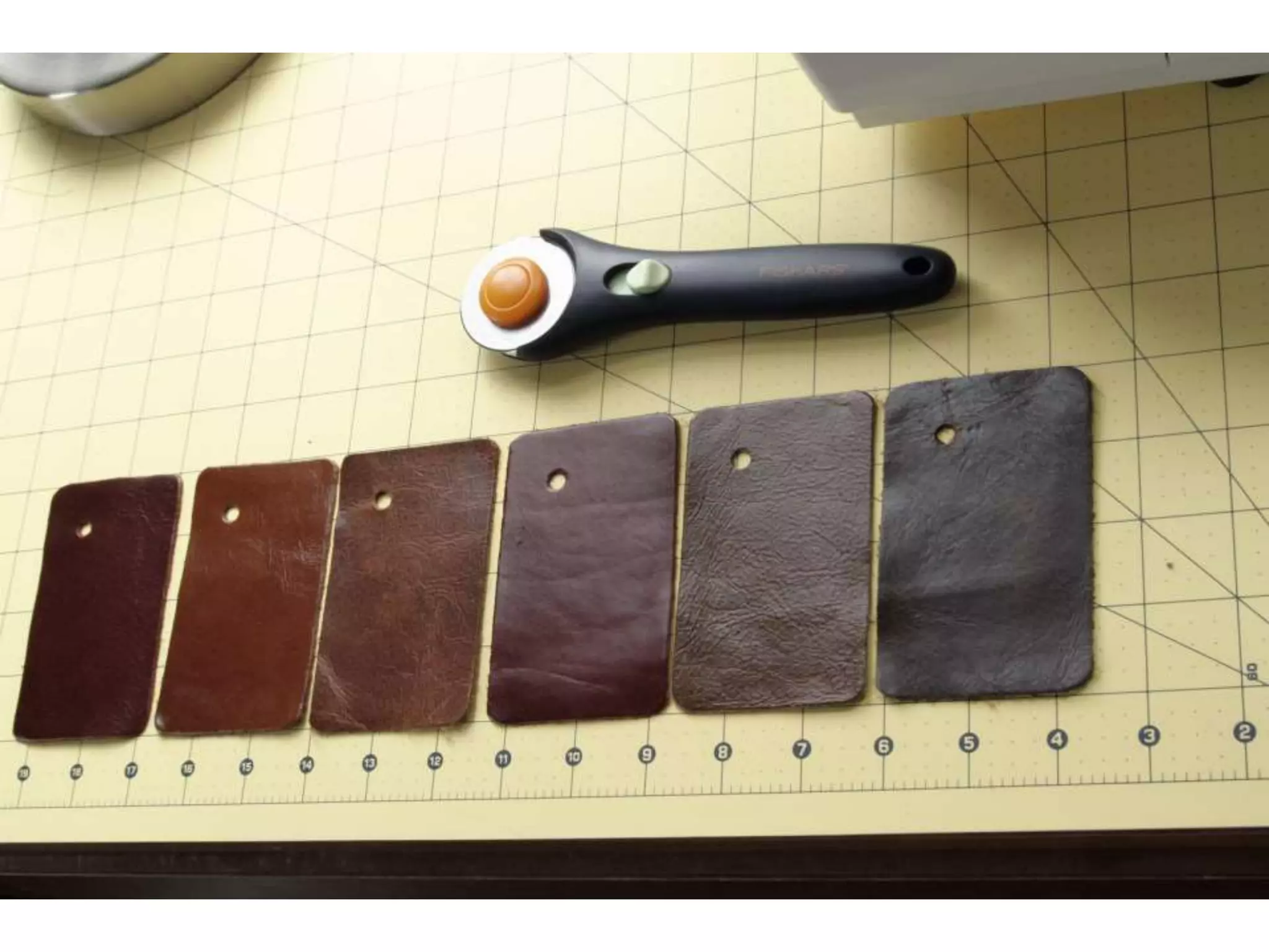 Leather scraps, wet salted, raw skins | PPTX