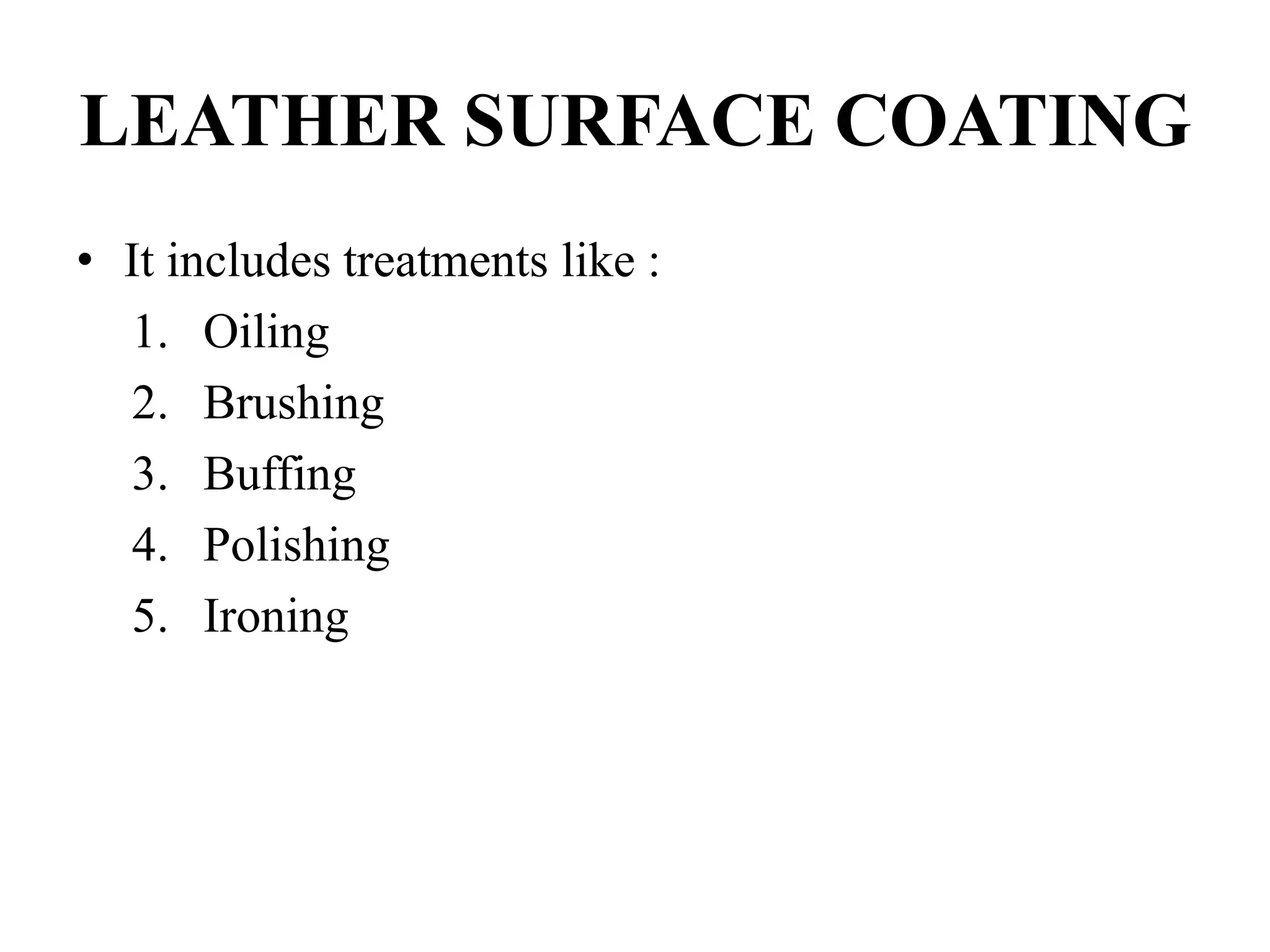 Leather technology 1 | PPTX