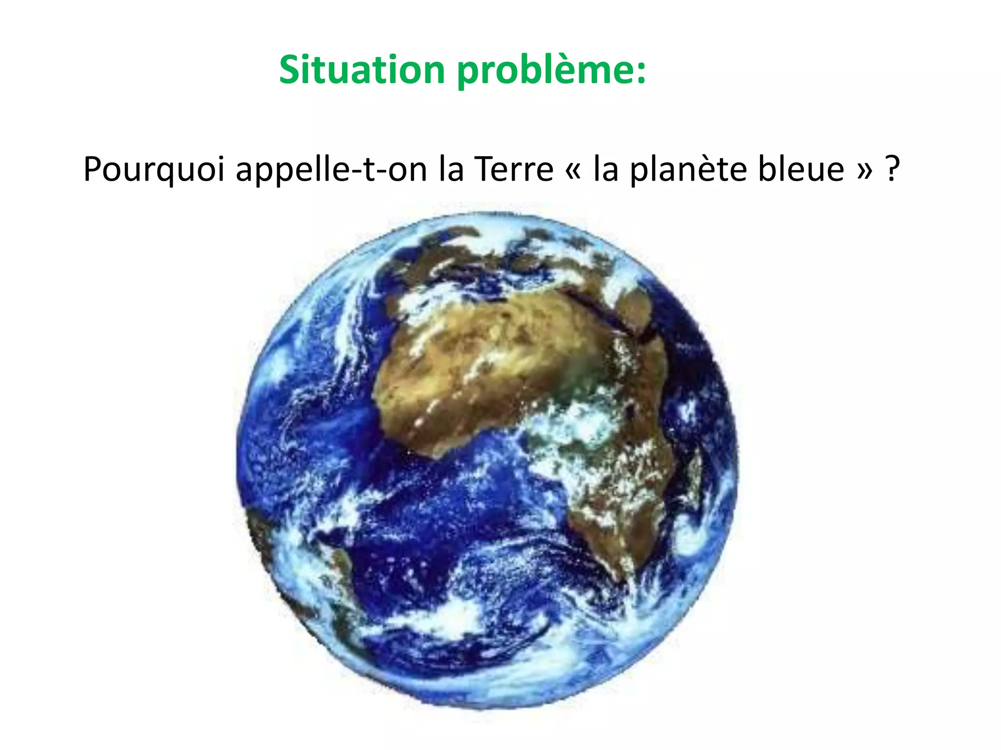 L'eau qui nous entoure | PPTX