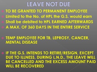 Leave | PPT